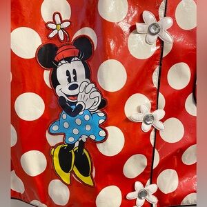 Disney | Jackets & Coats | Disney Store Deluxe Minnie Mouse Rain Coat ...
